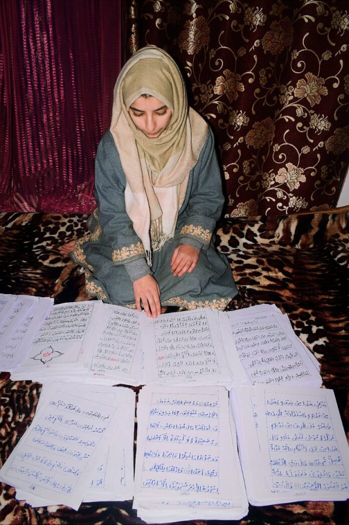 Indian Muslims Hand Writing the Quran | Mpositive.in